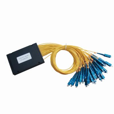 China 1X32 Cassette Type SC UPC Fiber Optical  PLC Splitter for sale