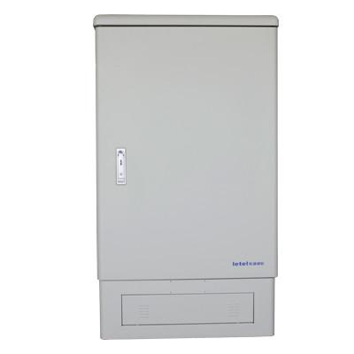 China 288 Core Steel Outdoor Fiber Distribution Cabinet With The Cassete Splitter for sale