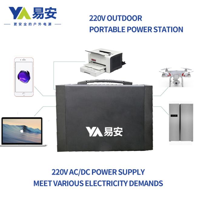1000Wh Multifunctional Portable Power Station, 500W Solar Power generator for CPAP Home Emergency Backup,camping, travel 4