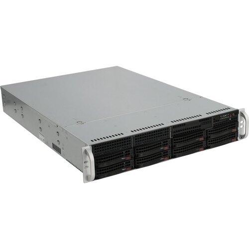 Quality Supermicro Server 2U 825TQC-R740LPB Server Case 2U Rack 12Gbps 8Bay Dual Power for sale