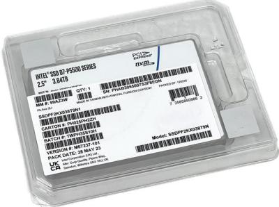 China 3.84TB PCIe 4.0 x4 NVMe U.2 15mm Read Intensive Enterprise SSD SSDPF2KX038T9N1 D7-P5500 for sale