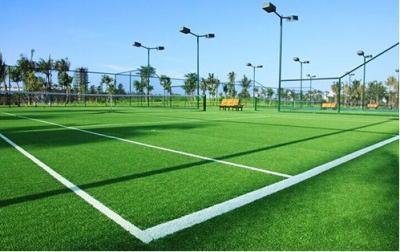 China 40mm Indoor Football Artificial Grass, Soccer Artificial Grass For Outdoor Space, Natural Turf For Football Field for sale