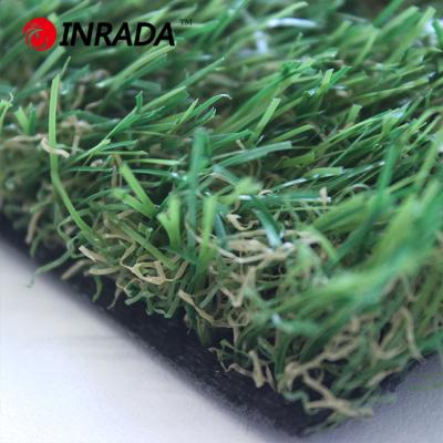 China 30mm 40mm 16800density Autumn Landscape Artificial Grass Decoration Garden, Synthetic Turf Grass For Garden Field for sale