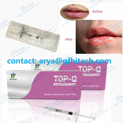 China 1ml Top-Q hyaluronic acid dermal filler-Derm Line for lip filling for sale