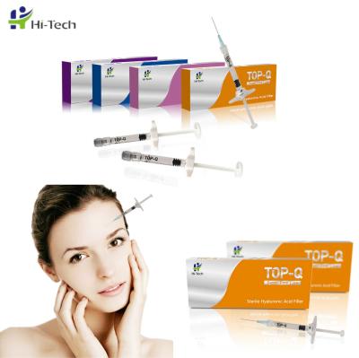 China Top-Q super fine line 1ML cross linked hyaluronic acid Dermal Filler injection for sale