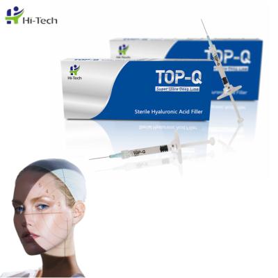 China Top-Q super ultra deep line 1CC hyaluronic acid prefilled syringe for large folds for sale
