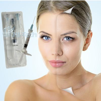 China 2ml cross-linked ha acid filler injection for nose humping nasolabial folds removal for sale