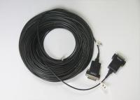 China Hangalaxy DVI Active Optical Cable LSZH Black Jacket 10.2Gbps 300m for sale