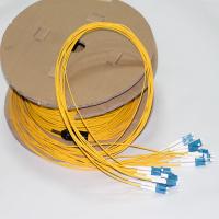 China LSZH Patch Cable 12F LC UPC Singlemode Fiber Optic Pre installed Multiple for sale
