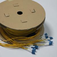 China LSZH Patch Cable 12F LC UPC Singlemode Fiber Optic Pre installed Multiple for sale