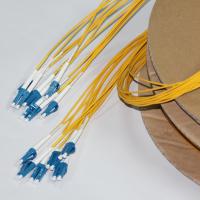 China LSZH Patch Cable 12F LC UPC Singlemode Fiber Optic Pre installed Multiple for sale