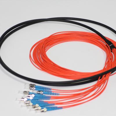 Cina Rivestimento misto della prova LSZH dell'acqua delle trecce a fibra ottica OM2 G655 dell'estremità di LC APC in vendita