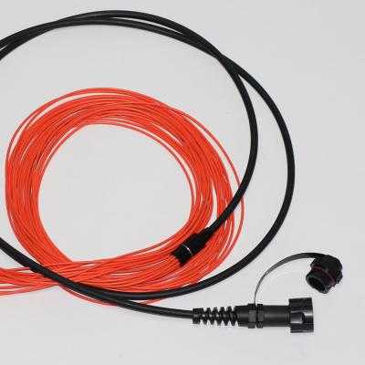 Cina Rivestimento misto della prova LSZH dell'acqua delle trecce a fibra ottica OM2 G655 dell'estremità di LC APC in vendita