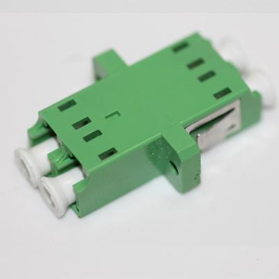 Cina Alloggio verde flangiato monomodale dell'adattatore del duplex dell'APC Lc una vita di 1000 volte in vendita