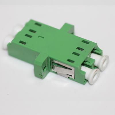 Cina Alloggio verde flangiato monomodale dell'adattatore del duplex dell'APC Lc una vita di 1000 volte in vendita