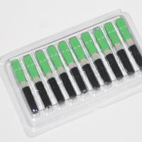 China FTTH Drop Cable SC APC Fiber Optic Singlemode Pre Installed Field Assembly Connector 900μm for sale