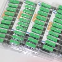 China FTTH Drop Cable SC APC Fiber Optic Singlemode Pre Installed Field Assembly Connector 900μm for sale