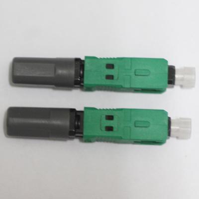 Cina Lo Sc APC rapidamente collega il polacco monomodale a fibra ottica dell'Assemblea APC del giacimento dei connettori in vendita