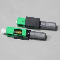 China SC Singlemode Field Assembly Optical Quick Connector 0.35dB IL 250um 900um for sale