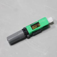China SC Singlemode Field Assembly Optical Quick Connector 0.35dB IL 250um 900um for sale