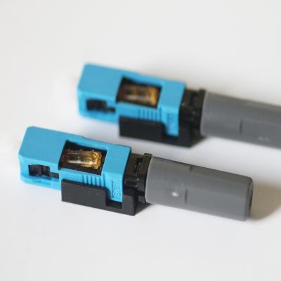 Cina Connettore veloce ottico monomodale dell'Assemblea del giacimento dello Sc APC dell'IL 0.25dB in vendita