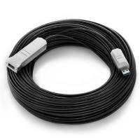China 5Gbps USB 3.0 Active Optical Cable 100m with Power Supply TPU Jacket for sale
