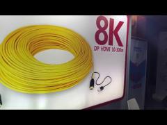 18Gbps ενεργός καθαρή ίνα 300m HDMI 2,0 οπτικών καλωδίων πολλαπλού τρόπου OM3