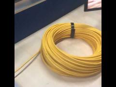 70 8K HDMI οπτικών μέτρα καλωδίων 48Gbps HDMI 2,1 ινών κίτρινο σακάκι AOC TPU
