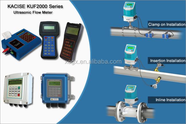 Cheap wireless clamp on type ultrasonic Flow Meter