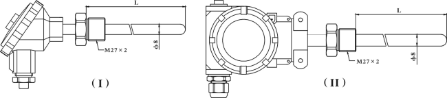 PT100 Temperature Transmitter dimensional diagram