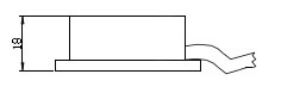 GSACC203M MEMS Accelerometer technical drawing