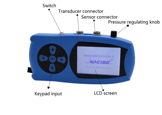 KWD100 Handheld Depth Sounder in operation