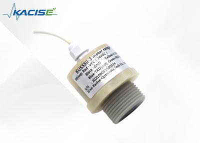 중국 부식 환경에서 레벨 및 거리 측정을 위한 KUS 부식 방지 PTFE / PVDF 초음파 센서 판매용