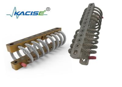 China Control del ruido inoxidable de aluminio del aislador de vibración de la cuerda de alambre de acero en venta