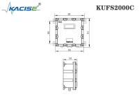 China KUFS2000C Insertion Ultrasonic Flow Meter Adopts Isolated Explosion Proof for sale