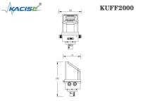 China KUFF2000 Fixed Insertion Ultrasonic Flow Meter with ±1% Accuracy for DN50-DN6000 Pipe Sizes and Bi-directional Measurement for sale