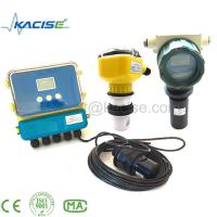 China Ultrasonic Level Sensor with IP67 Protection Stainless Steel Casing and 60m Measuring Range for Waste Water and Underground Tanks for sale