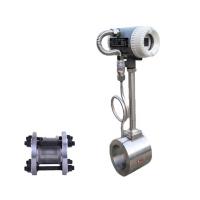 China Digital Vortex Flow Meter for Chlorine Gas with GPRS and SS304/SS316 Body Material for sale