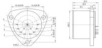 China Quartz Flexible Acceleration Sensor For High Speed Railway Control And Ship Stability Control for sale