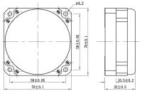China Fiber Optic Gyroscope with ±500°/s Dynamic Range ≤0.03° Bias Repeatability and ≤10ppm Scale Factor Non-linearity for Angular Velocity Detection for sale
