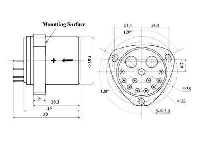 Chine Accéléromètres à quartz de haute précision pour systèmes de navigation par inertie avec Bias≤5mg à vendre