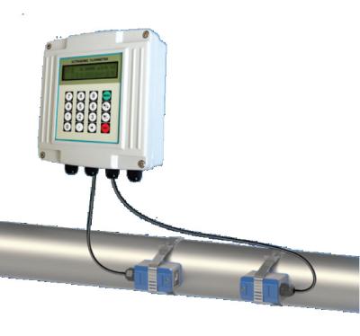 China pinza de bajo costo en el tipo de medidor de flujo ultrasónico de porcelana con una precisión de hasta 1.0% en venta