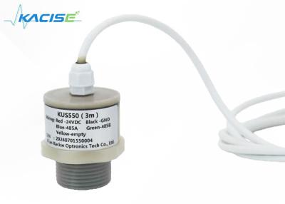China KUS550 Abwasserbecken Ultraschall-Niveau-Meter mit Thermosensor wasserdicht RS485, hohe Empfindlichkeit zu verkaufen
