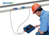 China Clamp On Handheld Ultrasonic Flow Meter No Pipe Cutting With Built In Printer for sale