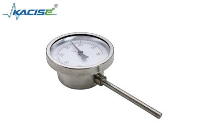 China Termómetro bimetal de grado industrial WSS-411W con longitud de tallo personalizada en venta