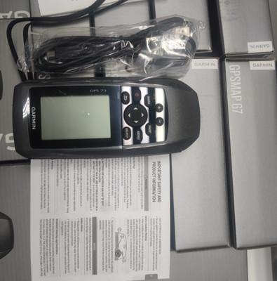 Garmin GPSMAP 67 showing detailed topographic map display