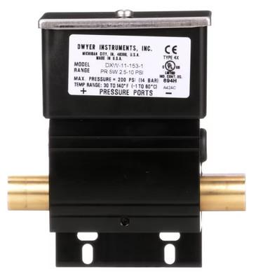 China Dwyer Series DX Wet / Wet Differential SPDT Pressure Switch (Models DXW-11-153-1 to DXW-11-153-4) for sale
