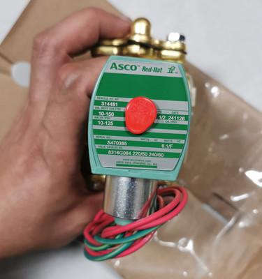 China High-flow 3 Way Solenoid Valves ASCO 8316G064 Solenoid Valve Large Control for sale