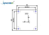 China Triaxial Acceleration Sensor with ±10 g Range RS422 Output and Wide Temperature Range for Automotive Applications for sale