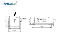China Impact Resistant Linear Acceleration Sensor with Wide Measuring Range and Small Size for Aircraft Stability Control for sale